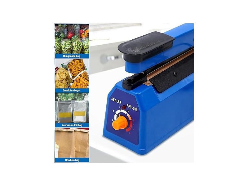 Soudeuse Sac Plastique 200mm - Automatique, 400W, PVA